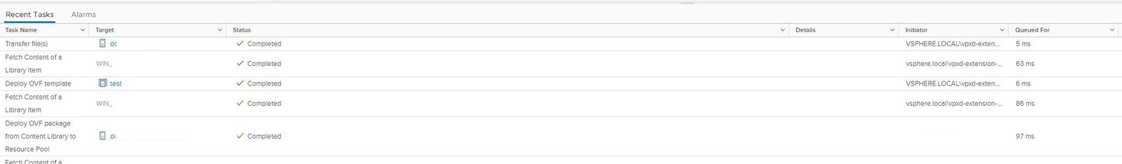 Failure to deploy from Content Library when Proxy settings are enabled ...